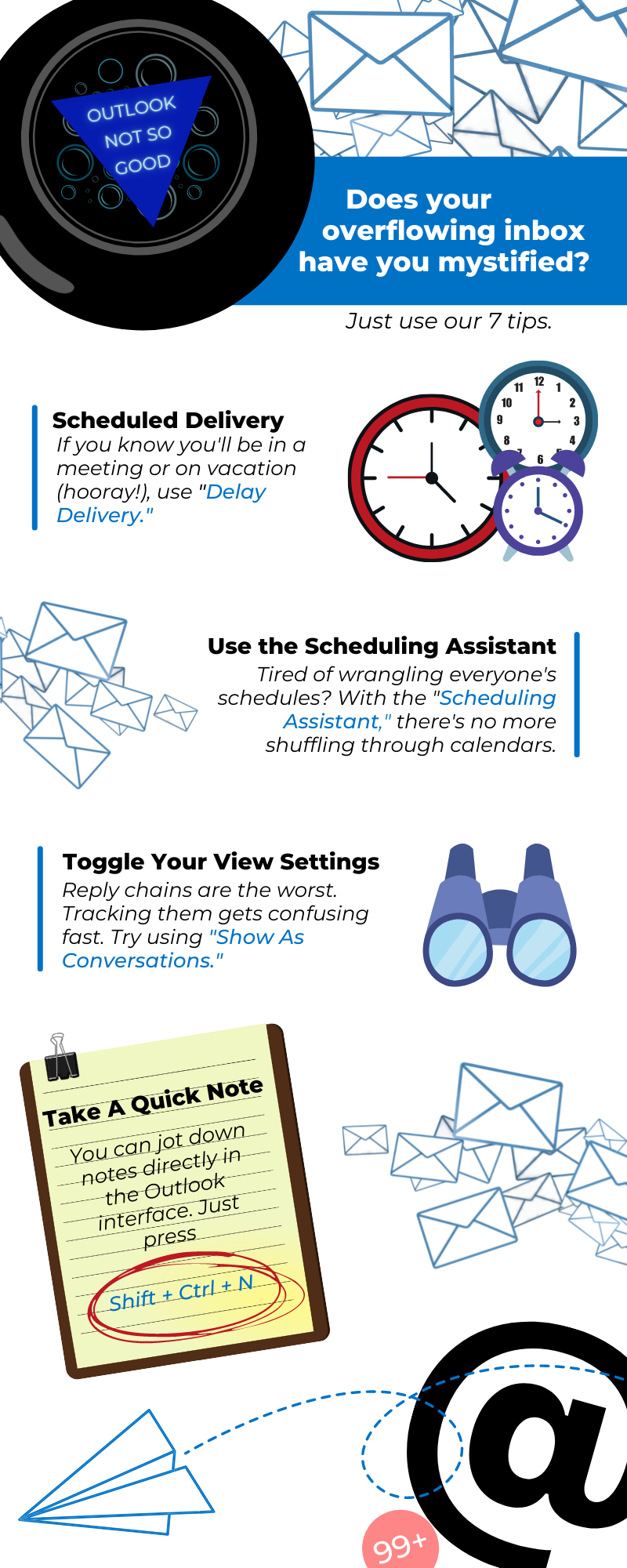 Simplify Your Use of Microsoft Outlook with These 7 Productivity Tips
